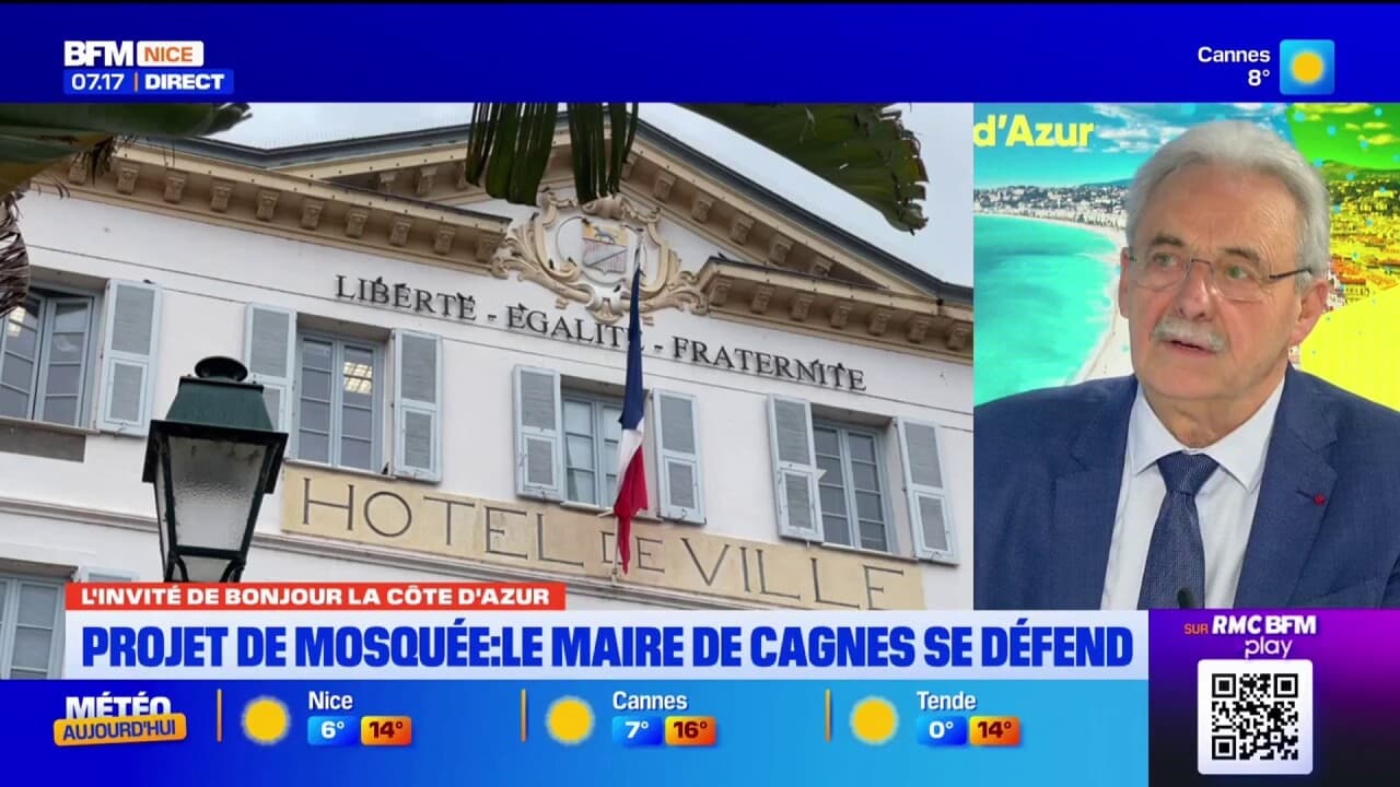 Projet de mosquée à Cagnes-sur-Mer: le maire dénonce une "opération ...