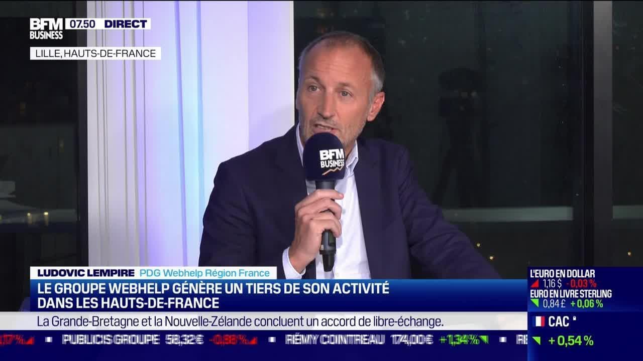 Ludovic Lempire (Webhelp) : Webhelp génère un tiers de son activité ...
