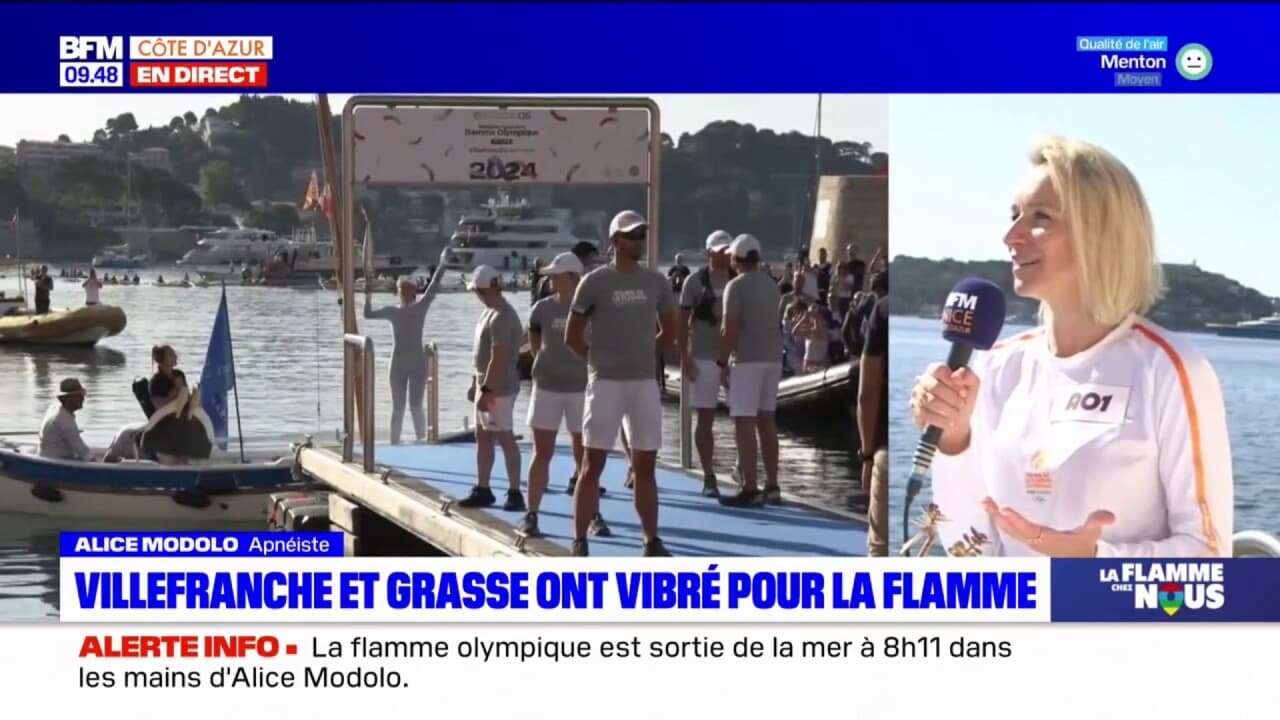 "Historique": l'apnéiste Alice Modolo raconte l'exploit d'aller ...