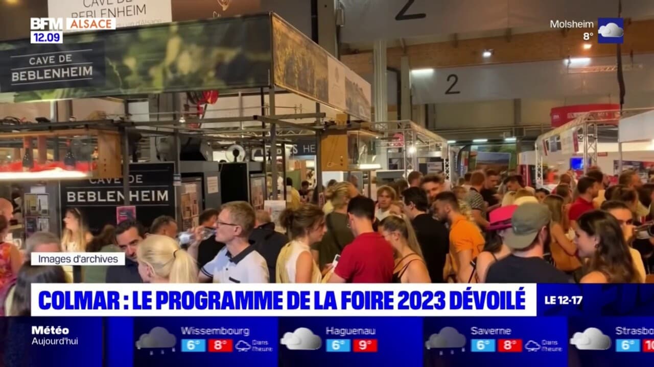 Colmar: le programme de la Foire aux vins dévoilé