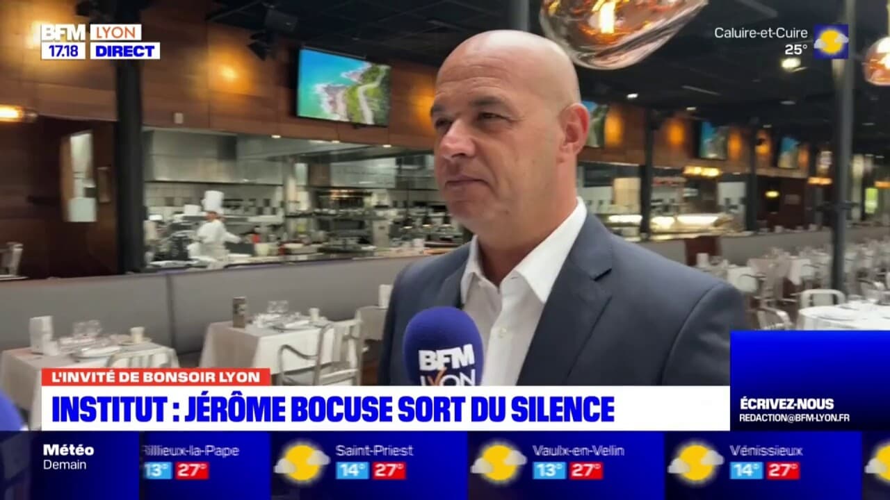 Lyon: Jérôme Bocuse s'exprime sur le conflit qui l'oppose à l'institut ...