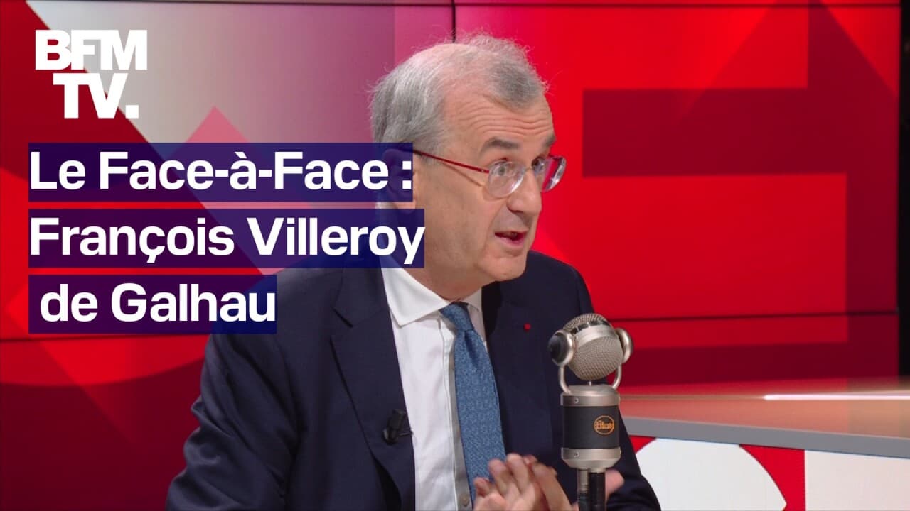 Déficit, impôts: l'interview de François Villeroy de Galhau, gouverneur ...