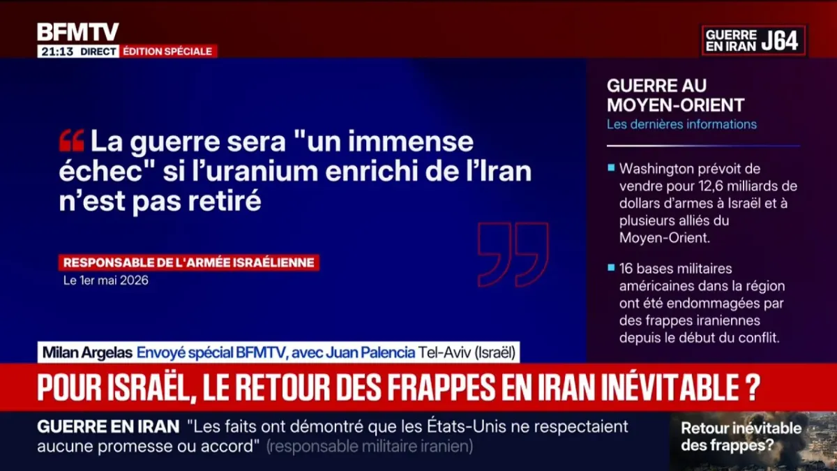 La guerre sera "un immense échec" si l'uranium enrichi de l'Iran n'est ...