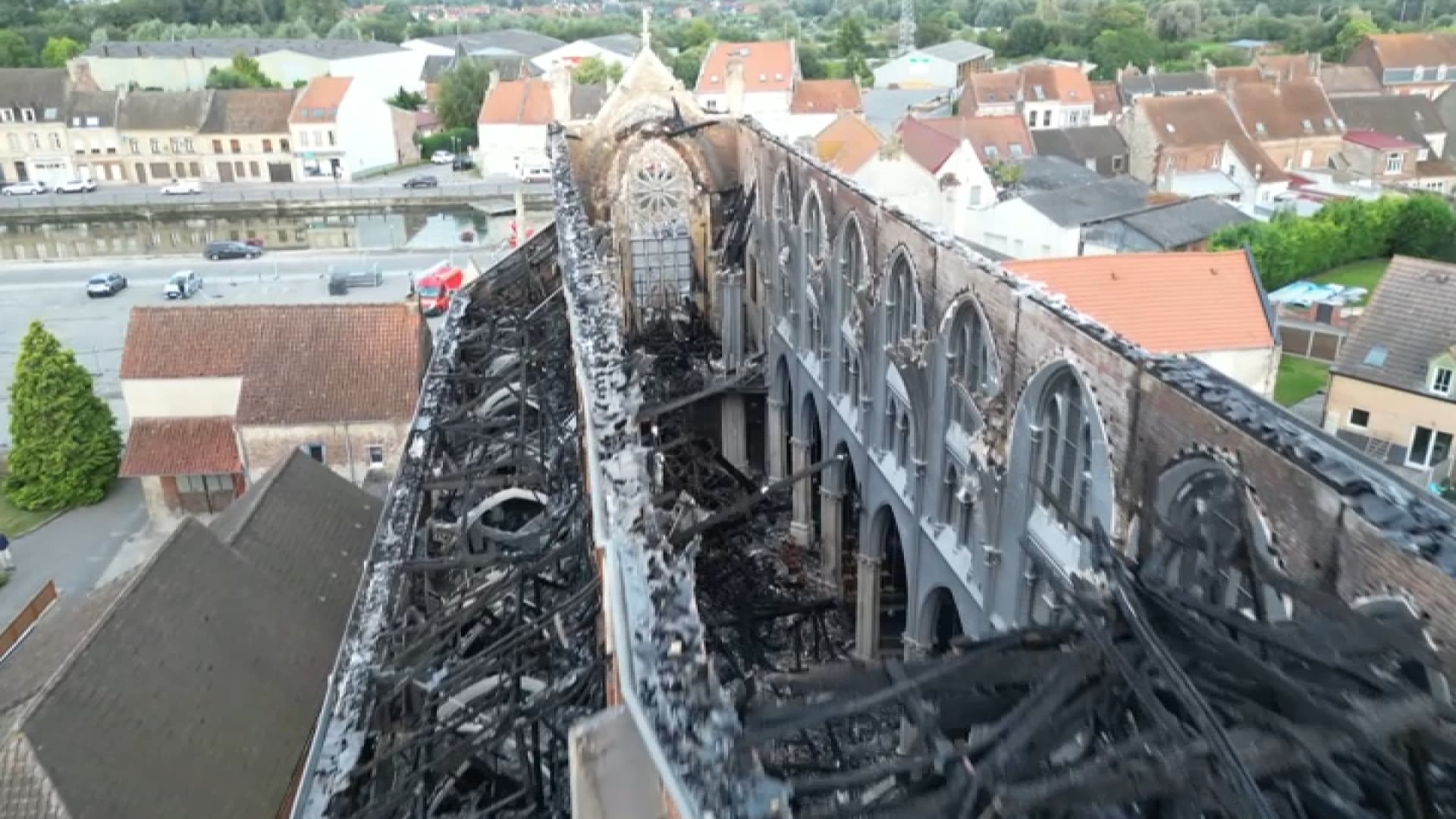 Saint-Omer: les travaux de sécurisation de l'église se poursuivent ...