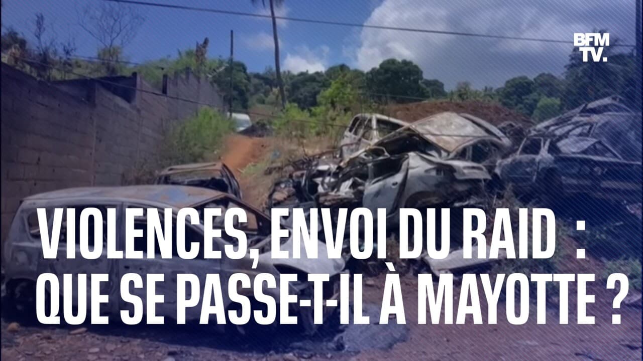 Violences, déploiement du Raid : que se passe-t-il à Mayotte?
