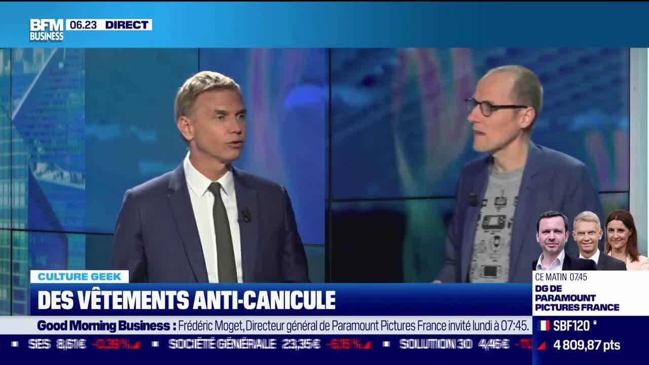 Culture Geek : Des vêtements anti-canicule par Anthony Morel - 13/06