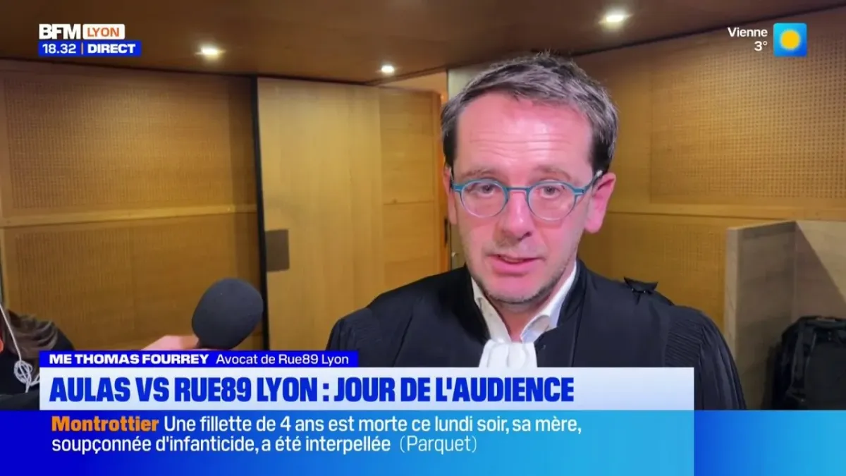Aulas VS Rue89 Lyon : jour de l'audience