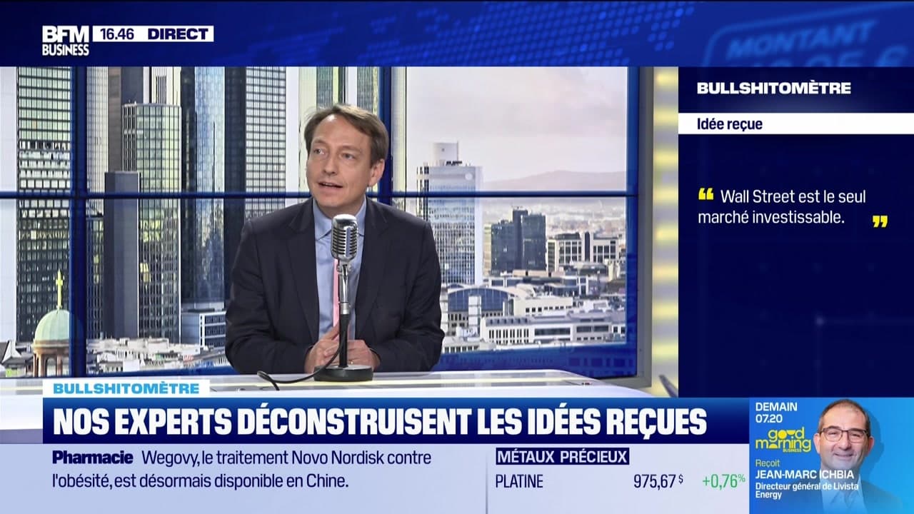 Bullshitomètre : "Wall Street, seul marché investissable" - FAUX répond ...