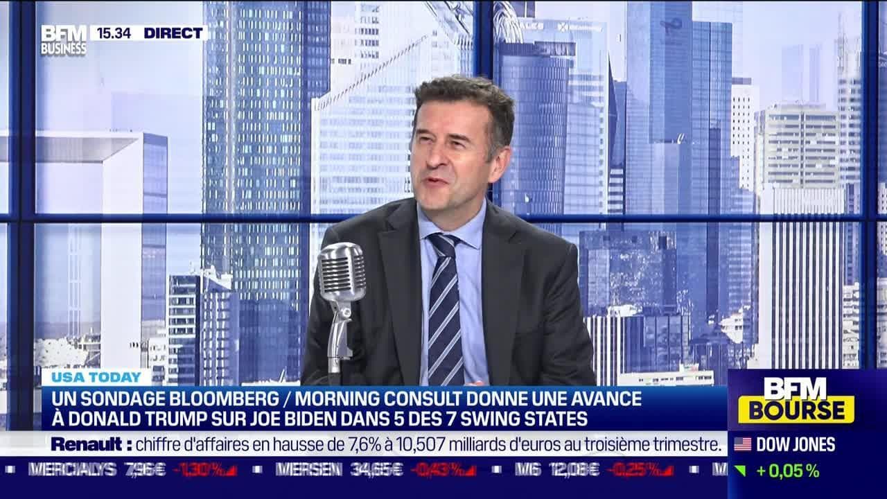 USA Today : Un sondage Bloomberg, Morning consult donne une avance à ...