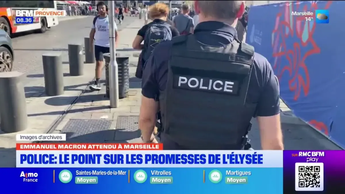 Emmanuel Macron à Marseille. Police : le point sur les promesses de l ...