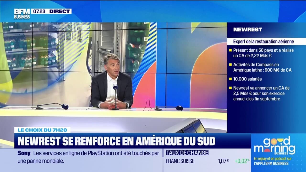 Newrest se renforce en Amérique du Sud