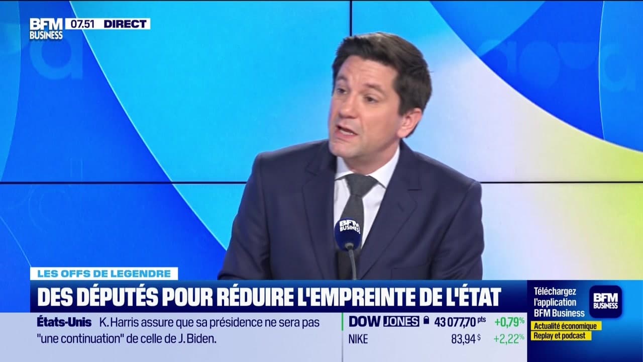 Les off de Legendre : Des députés pour réduire l'empreinte de l'État ... Les off de Legendre : Des députés pour réduire l'empreinte de l'État ...