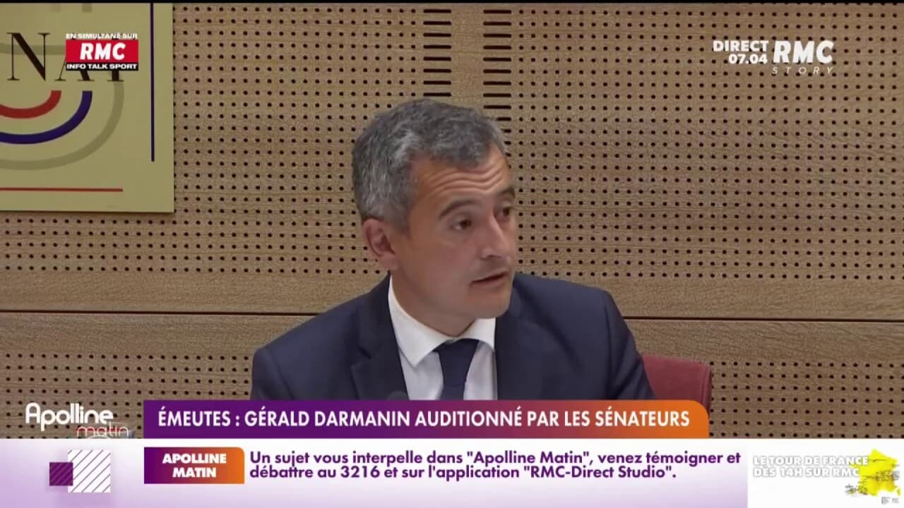 Emeutes: Gérald Darmanin auditionné par les sénateurs