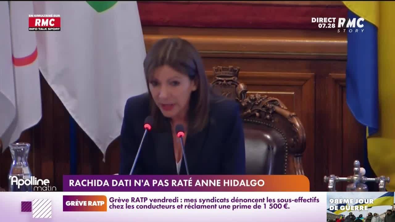 Charles en campagne : Rachida Dati n’a pas raté Anne Hidalgo - 01/06