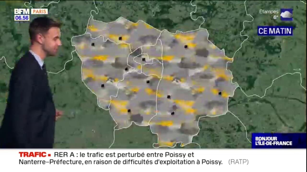 Météo Paris Île-de-France: retour d'un ciel nuageux ce mardi, 10°C ...