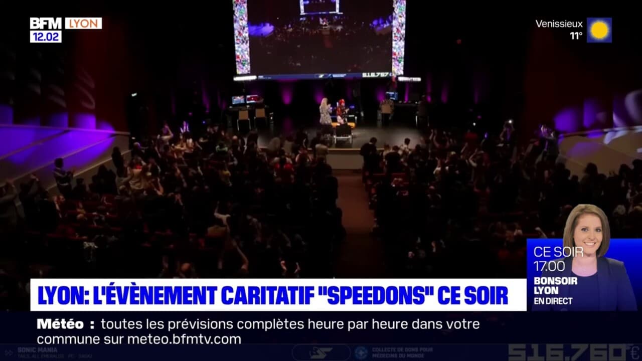 Lyon: l'évènement caritatif "Speedons" commence ce jeudi soir