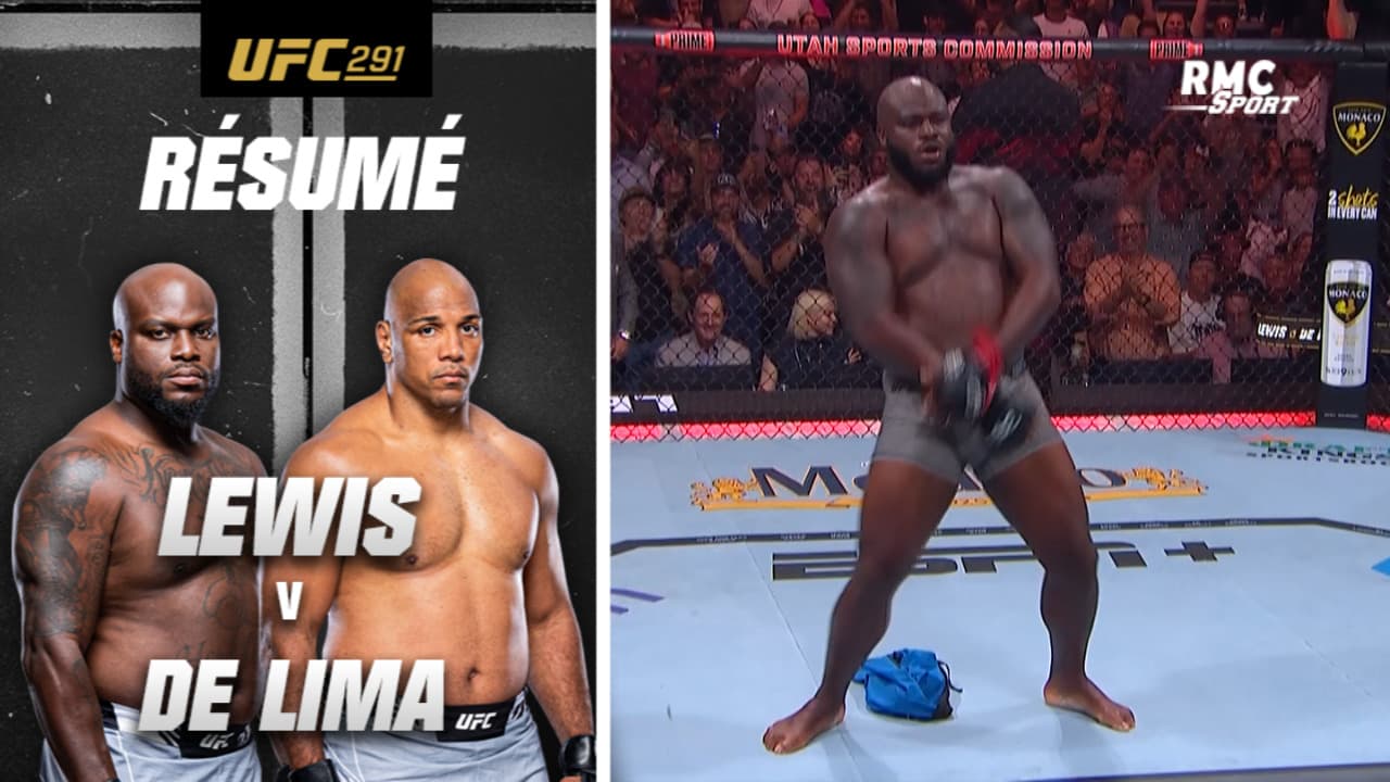 Résumé UFC 291 : Lewis éteint de Lima en quelques secondes puis fait le ...