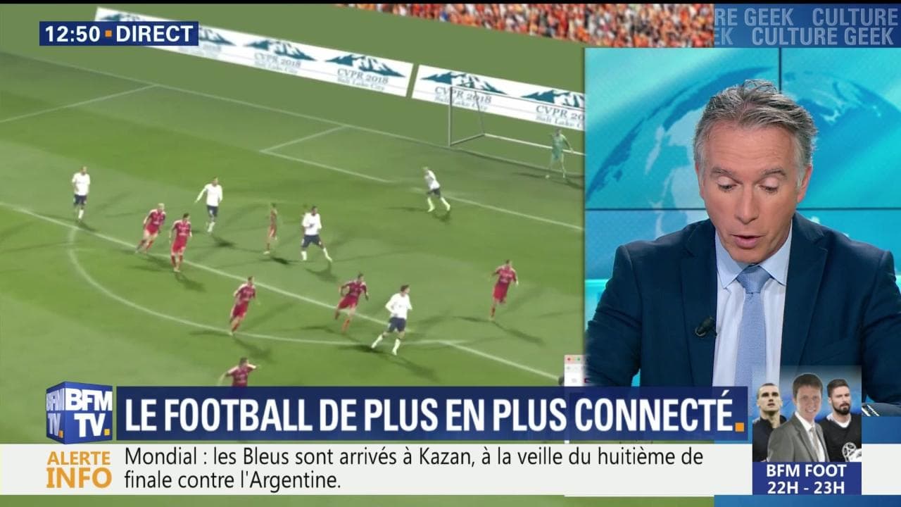 Le foot de plus en plus connecté