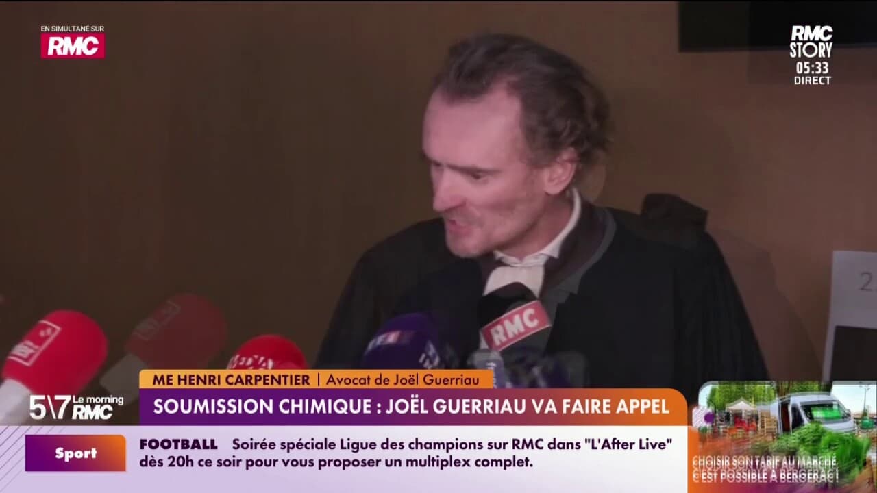 Soumission chimique : Joël Guerriau va faire appel