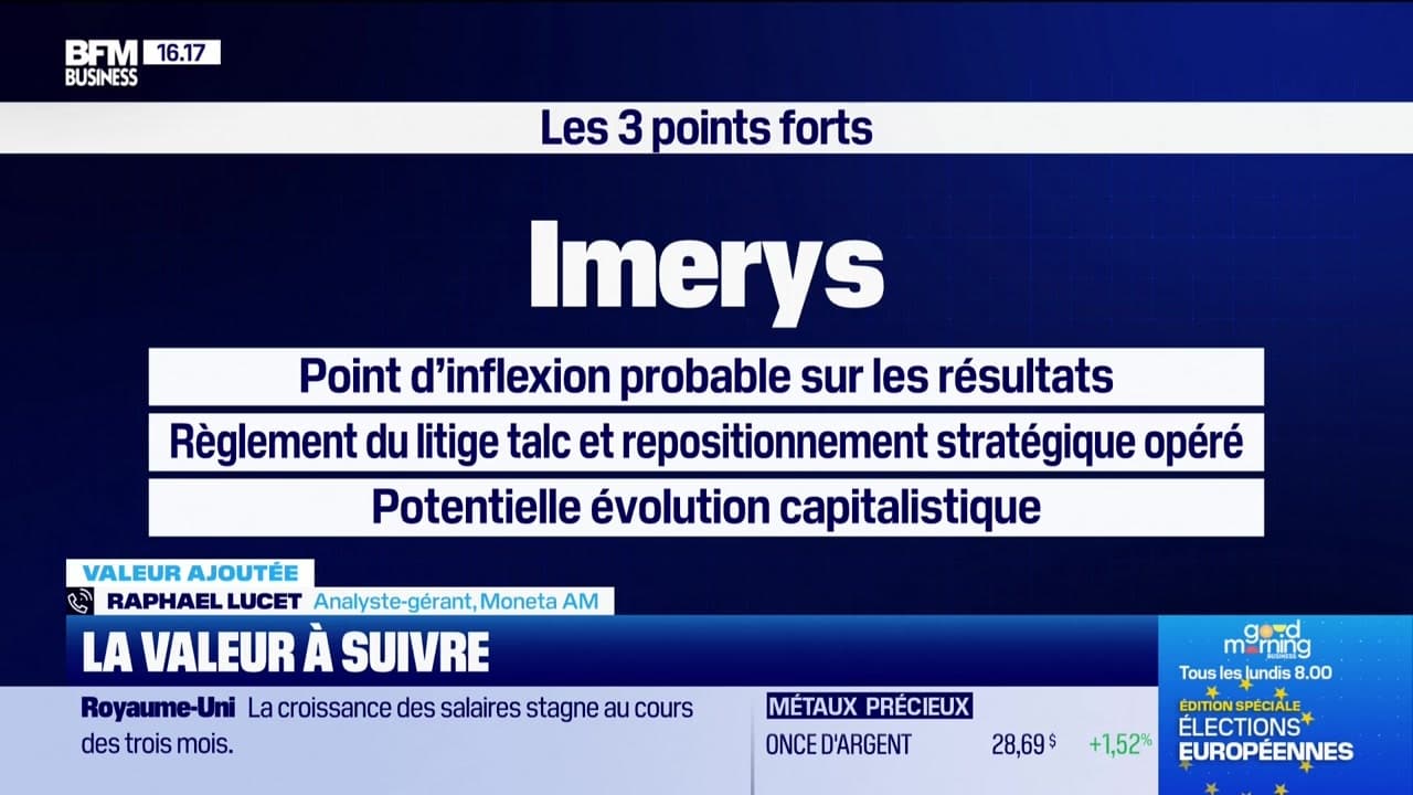 Valeur ajoutée : Ils apprécient Imerys - 14/05