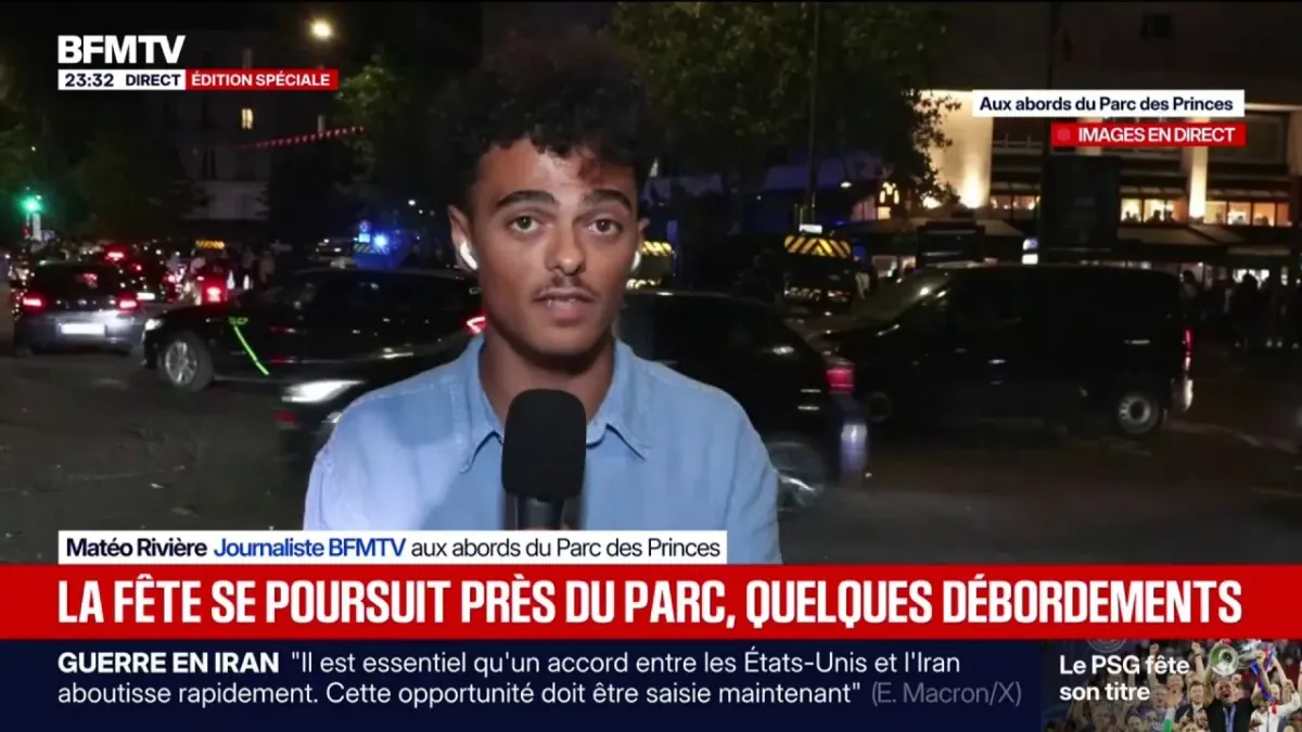 Victoire du PSG: quelques débordements à la sortie du Parc des Princes