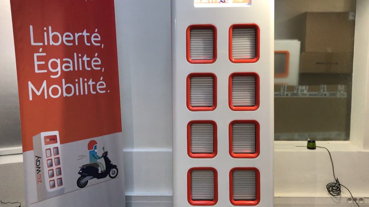 Nous avons testé le scooter électrique SwapperOne de Zeway qui se ...