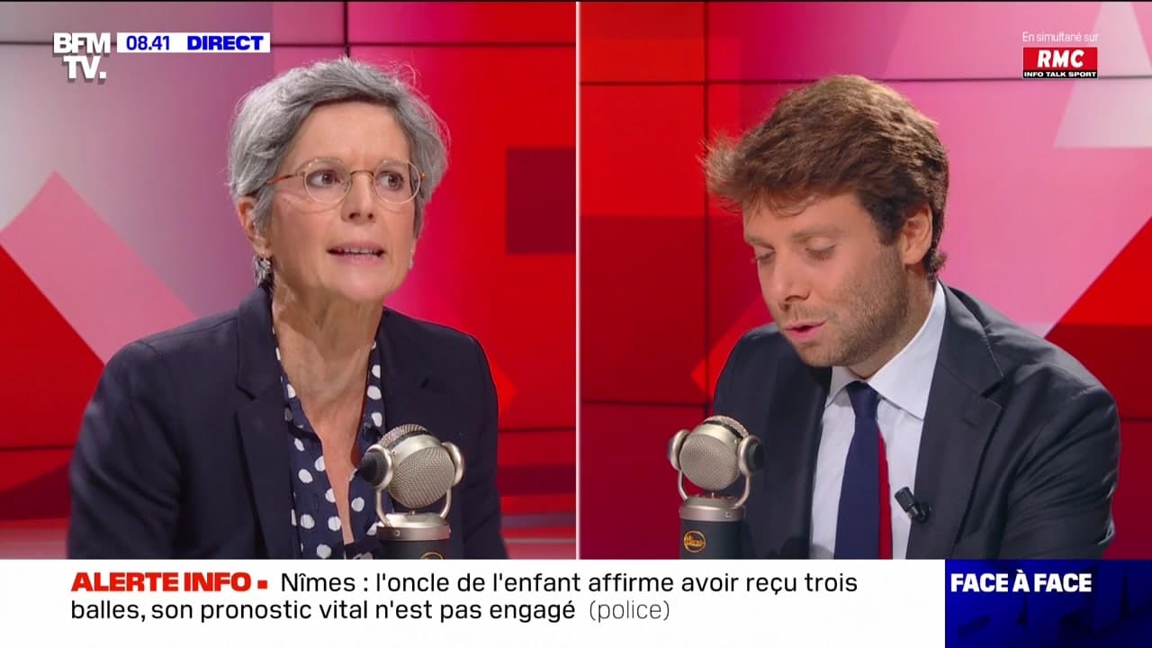 Face-à-Face : Sandrine Rousseau - 22/08