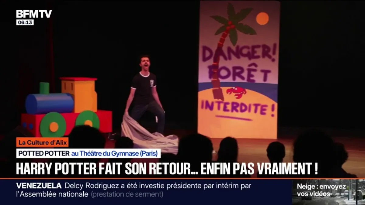 ÉDITO - Potted Potter, le spectacle parodique qui détourne les sept ...