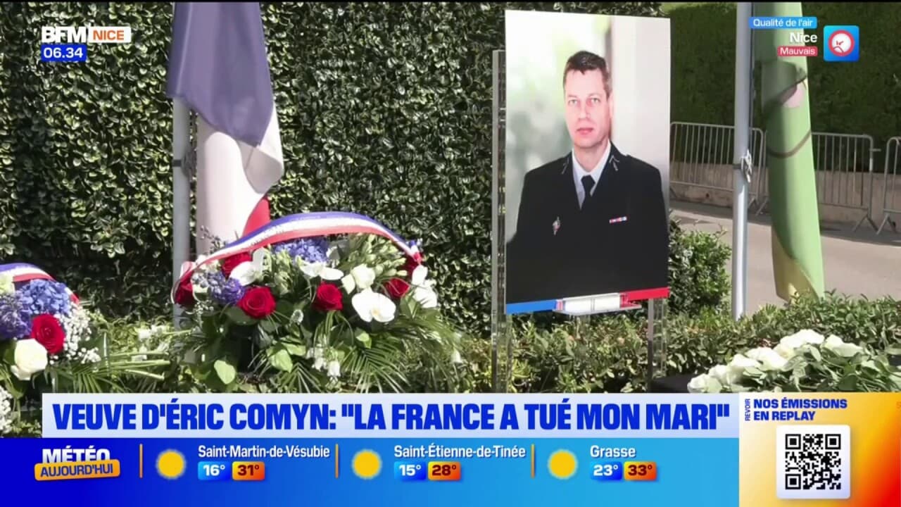"La France a tué mon mari": la colère de la veuve d'Éric Comyn résonne ...