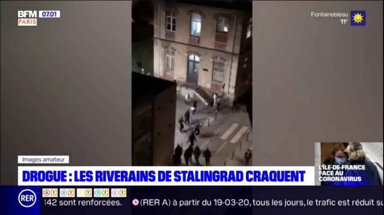 Drogue: à Paris, les habitants du quartier de Stalingrad dénoncent l ...
