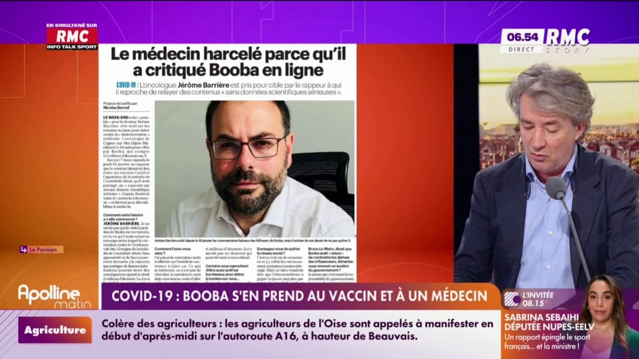 Racontez-nous - Covid-19 : Booba s'en prend au vaccin et à un médecin