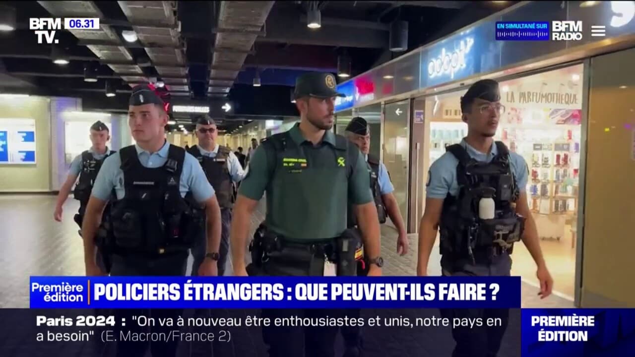 Que peuvent faire les 1.800 policiers étrangers présents en France pour ... Que peuvent faire les 1.800 policiers étrangers présents en France pour ...