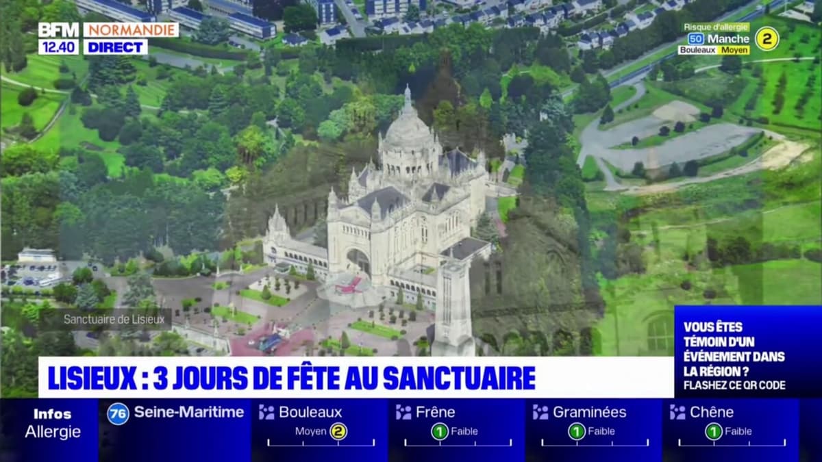 Lisieux: trois jours de fête au sanctuaire