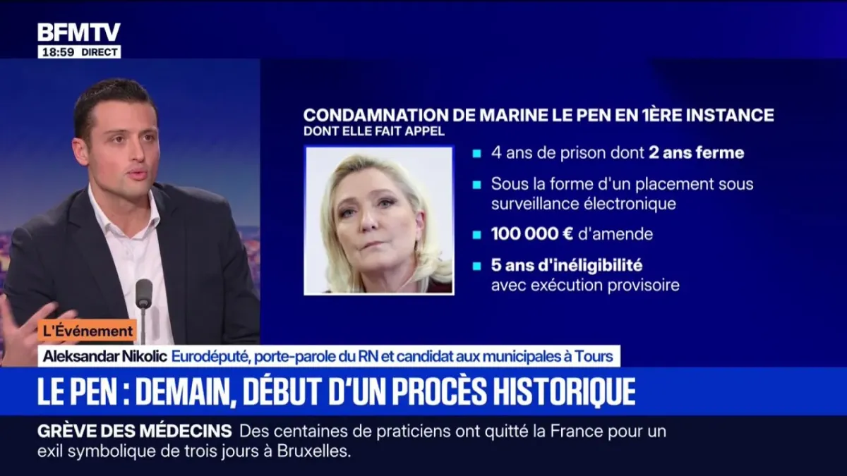 Pour Aleksandar Nikolic, porte-parole du RN, "ce serait une grande ...