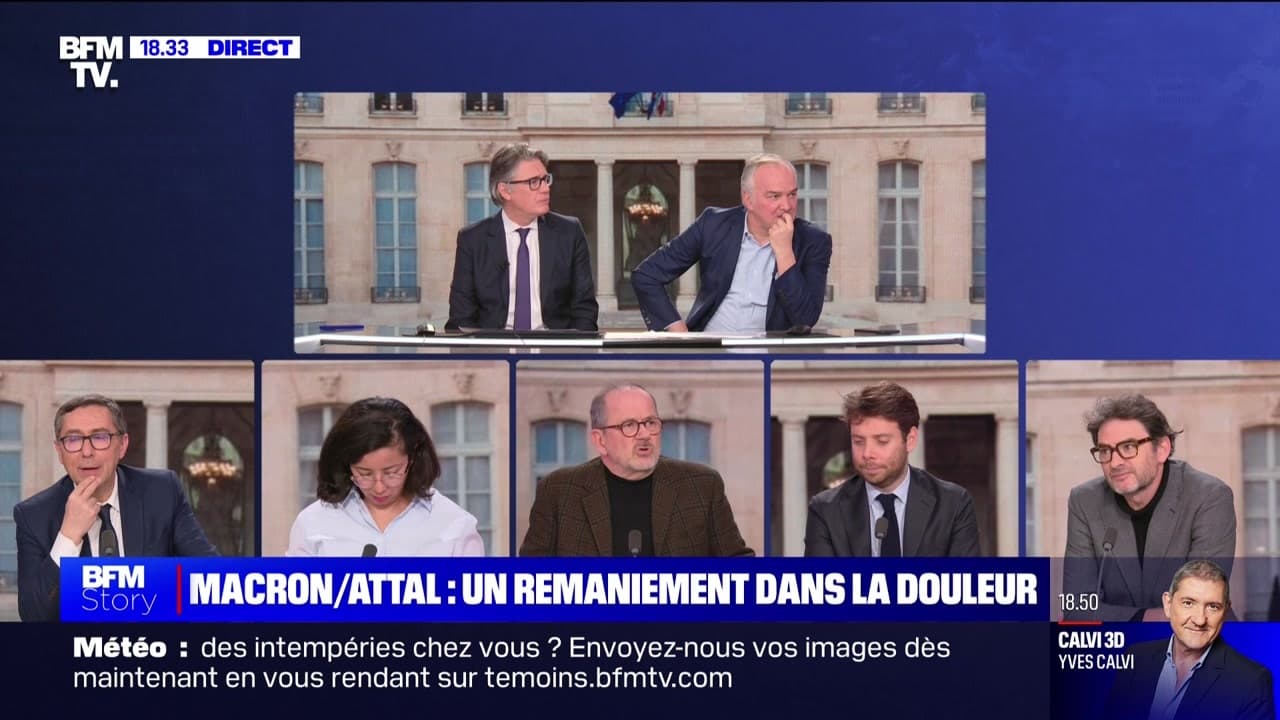 Story 5 : Macron/Attal, un remaniement dans la douleur - 08/02