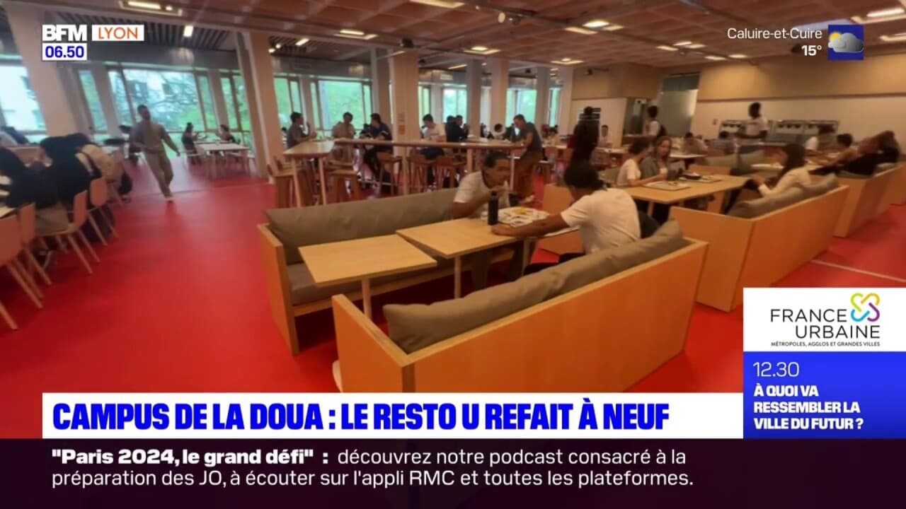 Villeurbanne: le restaurant universitaire du Campus de la Doua fait ...