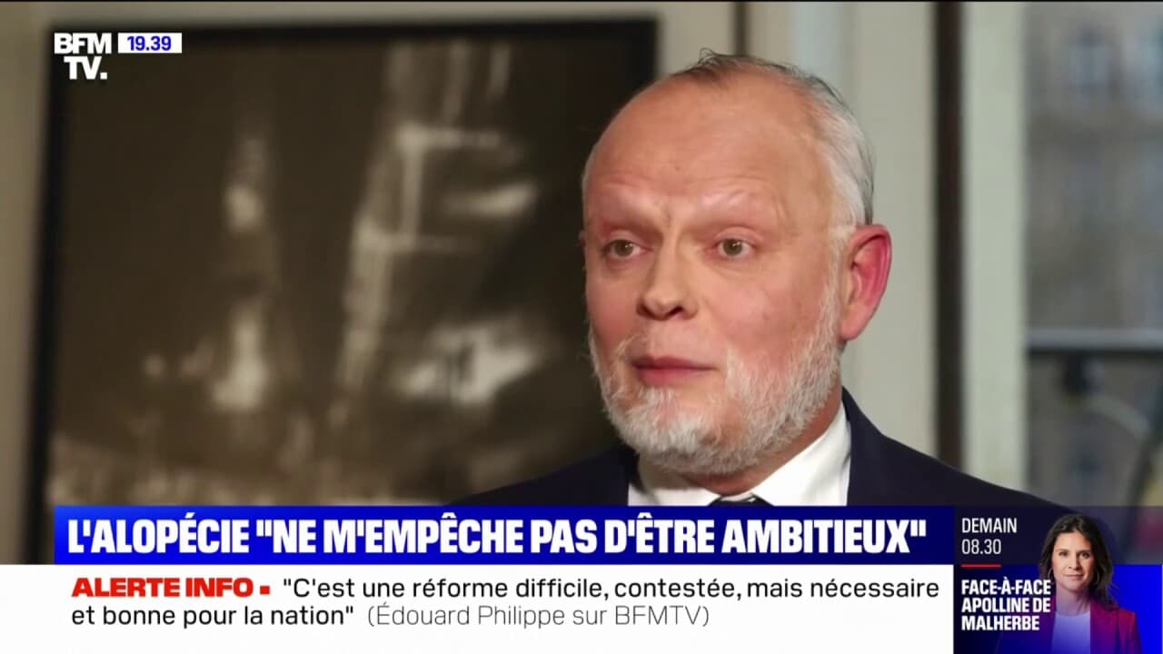 Édouard Philippe: L'alopécie "ne m'empêche pas d'être extrêmement ...