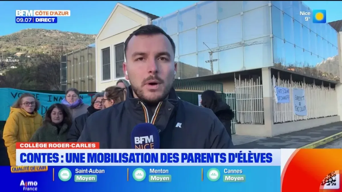 Surcharge du collège Roger-Carles : à Contes, des parents d'élèves se ...