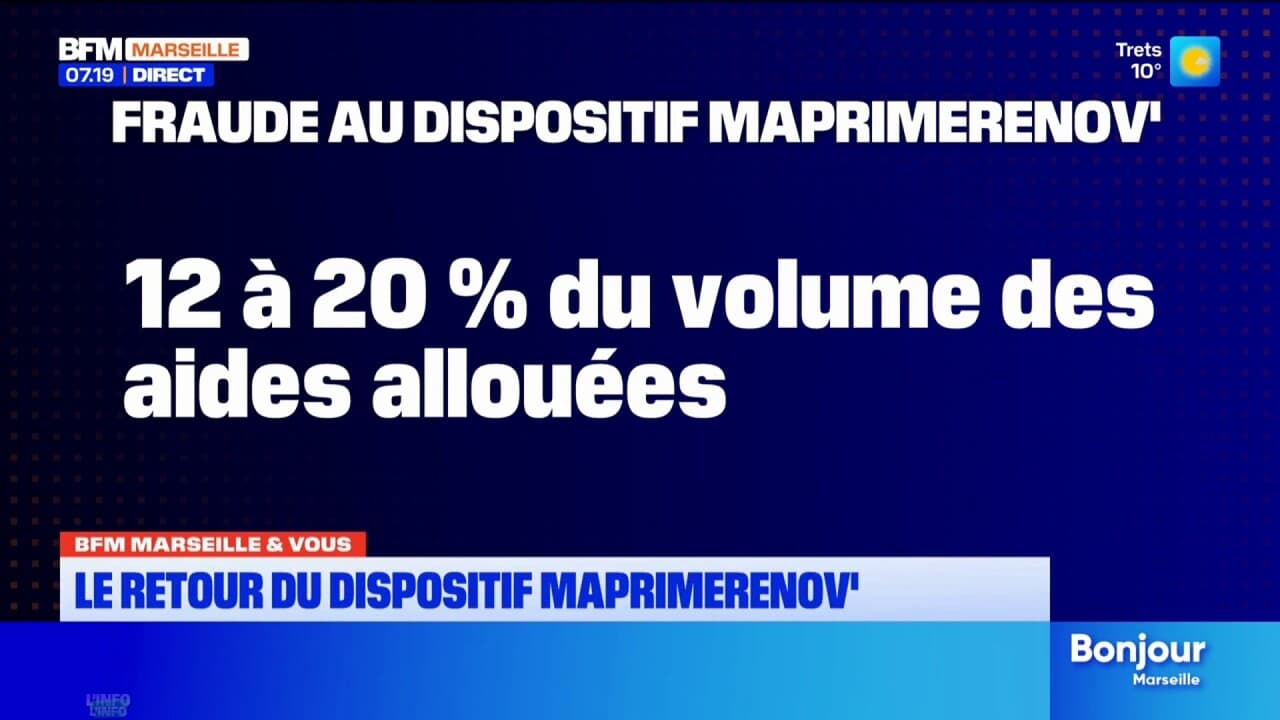 BFM Marseille et Vous: le dispositif MaPrimeRénov' est de retour