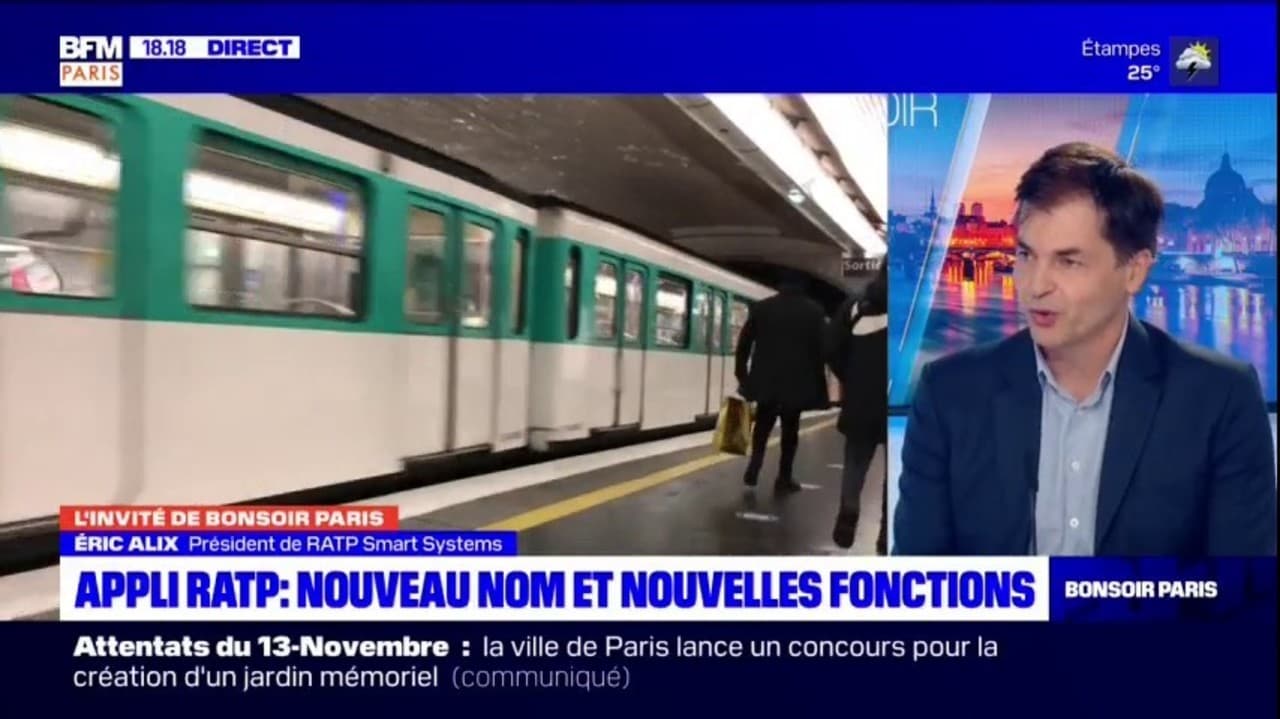 La nouvelle application RATP permettra de "gagner du temps", d'après ...