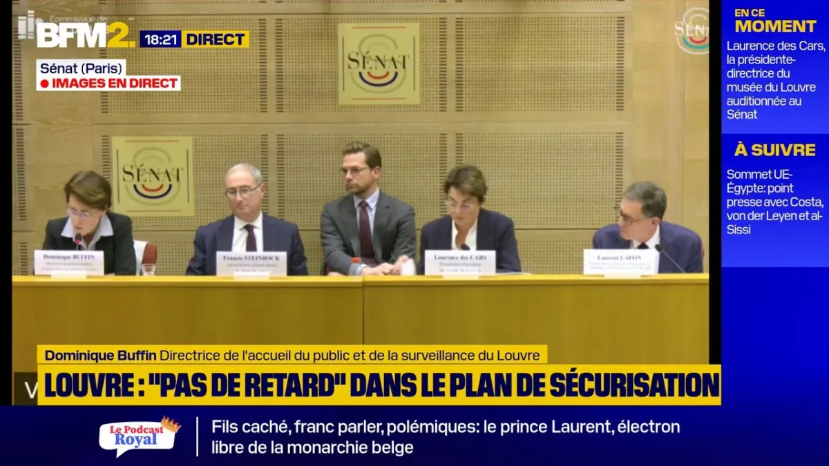 Monte-charge/vol au Louvre: "Cet axe est un axe qui relève de la ...