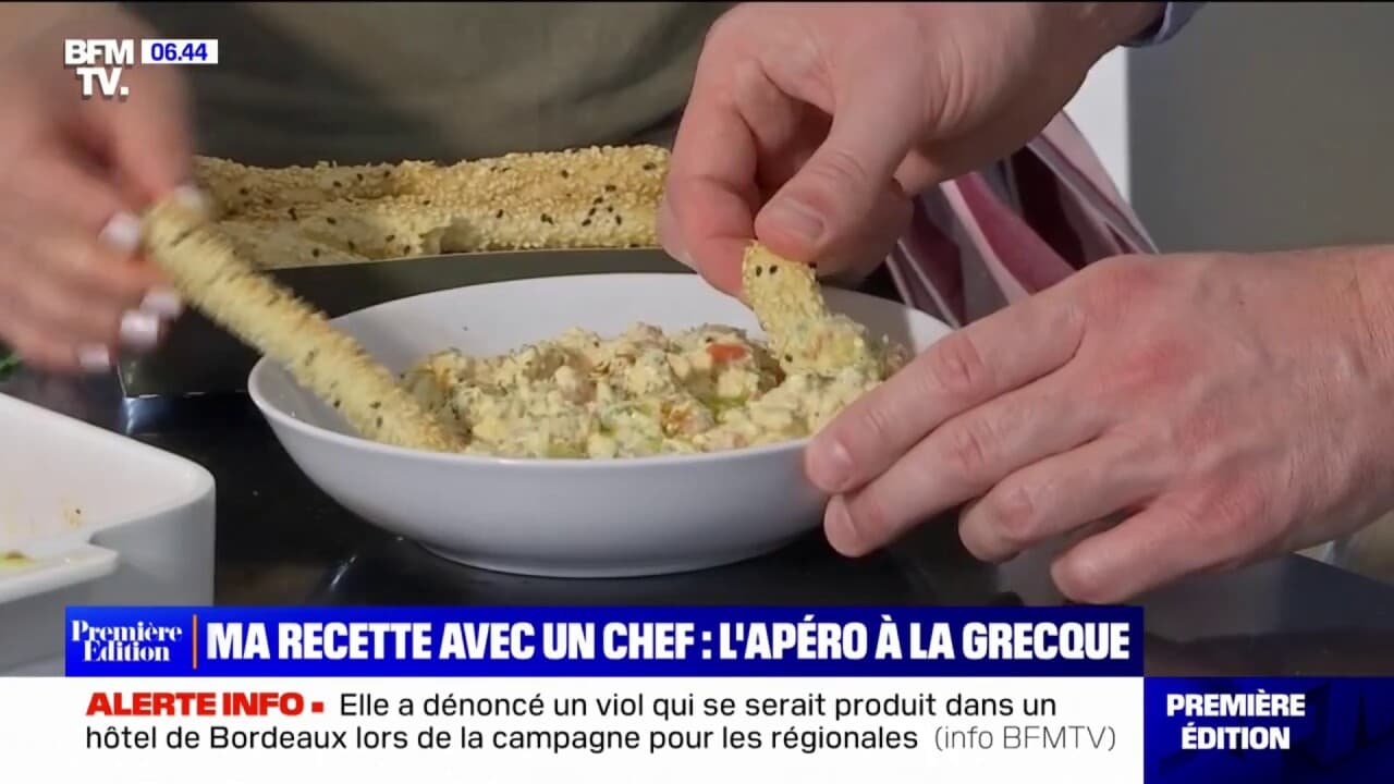 Ma recette estivale avec un chef: le Ktipiti, une crème à tartiner ...