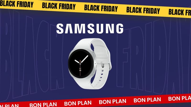 Black Friday Samsung : faites des économies sur la montre Galaxy Watch8 ...