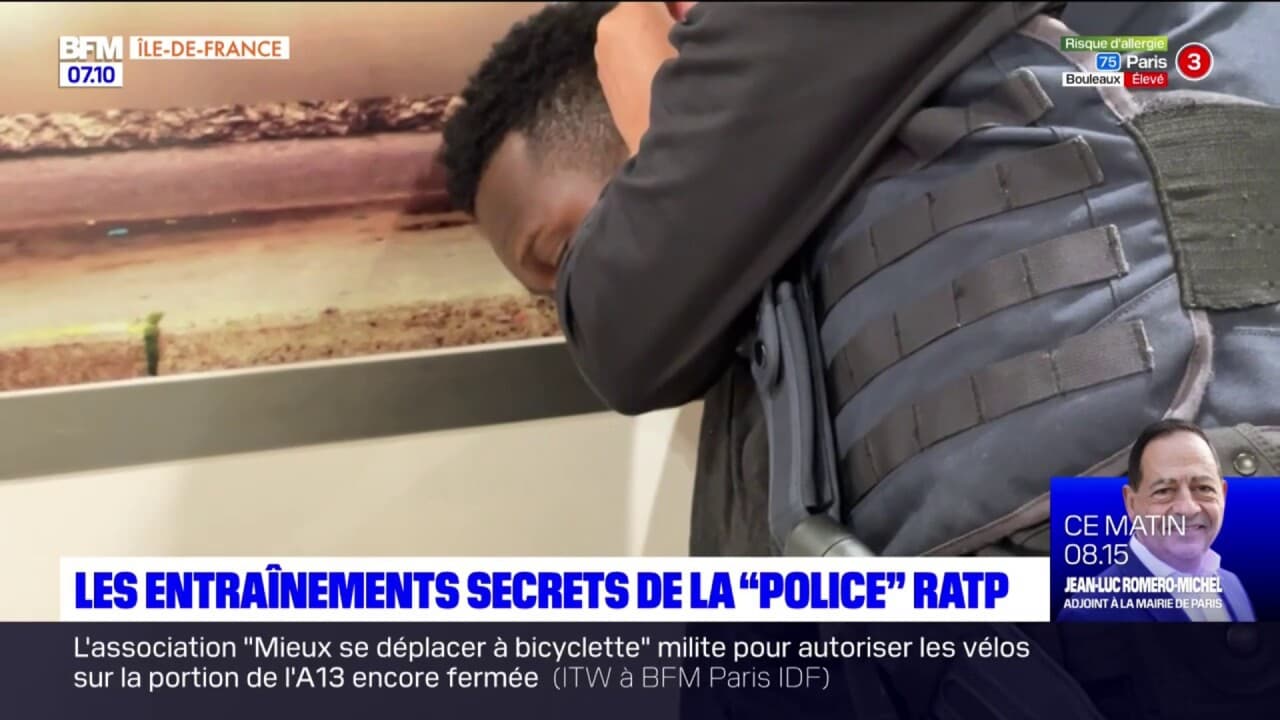 Comment s'entraînent les agents de la "sûreté" RATP?