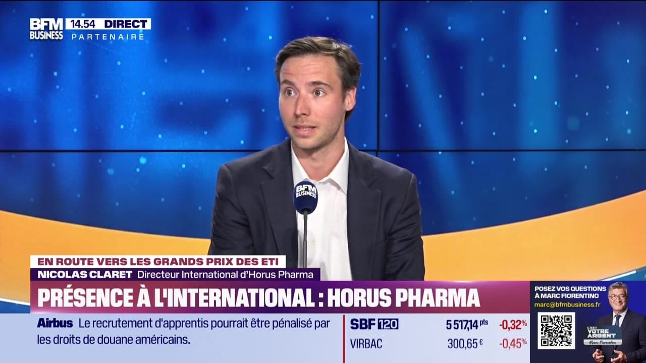 En route vers les Grands Prix des ETI : Présence à l'international, Horus Pharma - 22/04