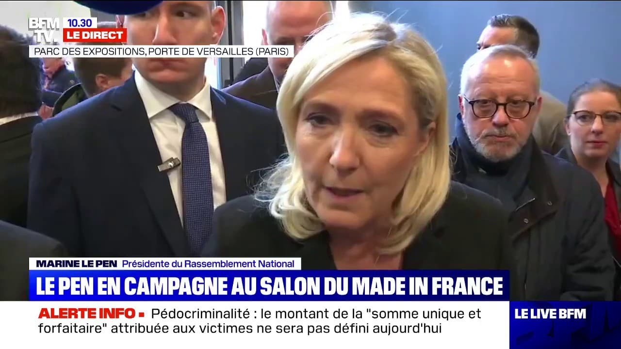Réforme des retraites: Marine Le Pen soutient Réforme des retraites: Marine Le Pen soutient