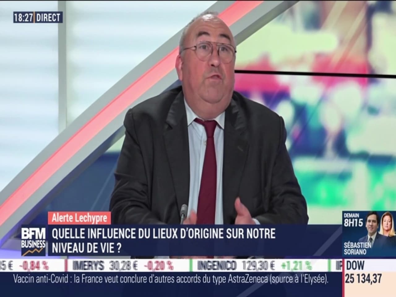 Emmanuel Lechypre : Quelle influence du lieu d'origine sur notre niveau ...