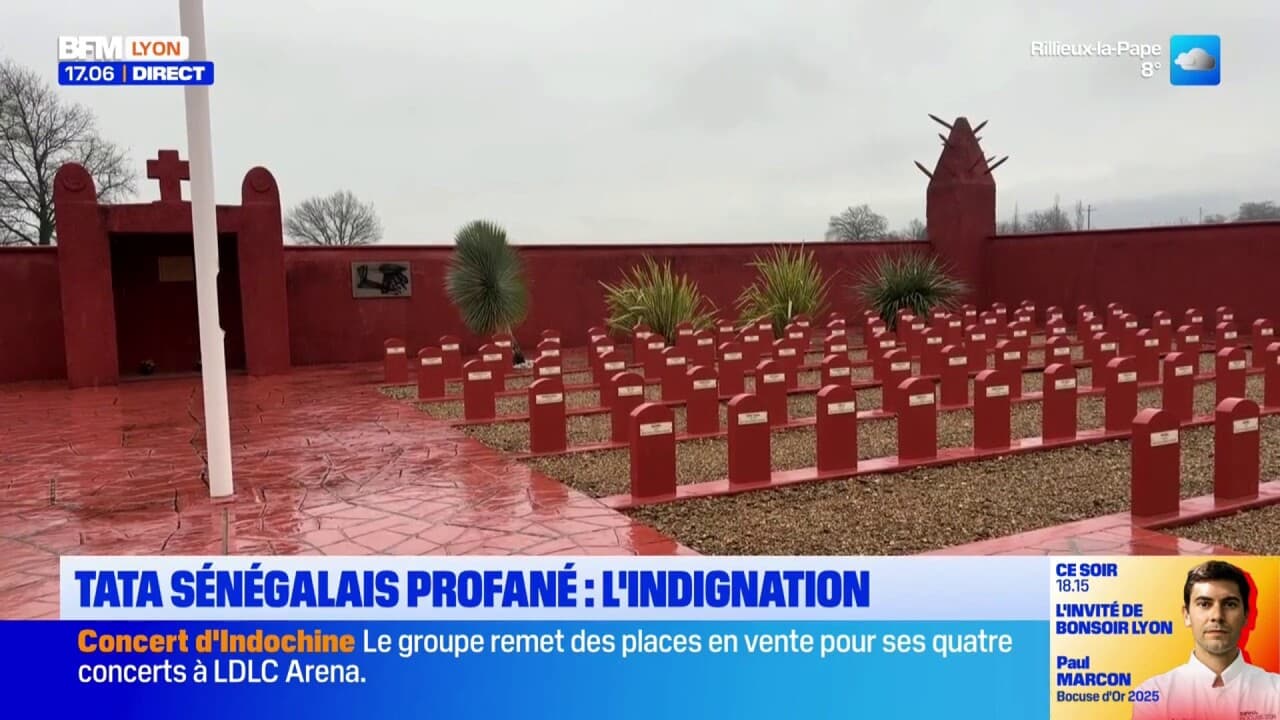 Tata sénégalais profané à Chasselay: "un acte inhumain" déplore le ...
