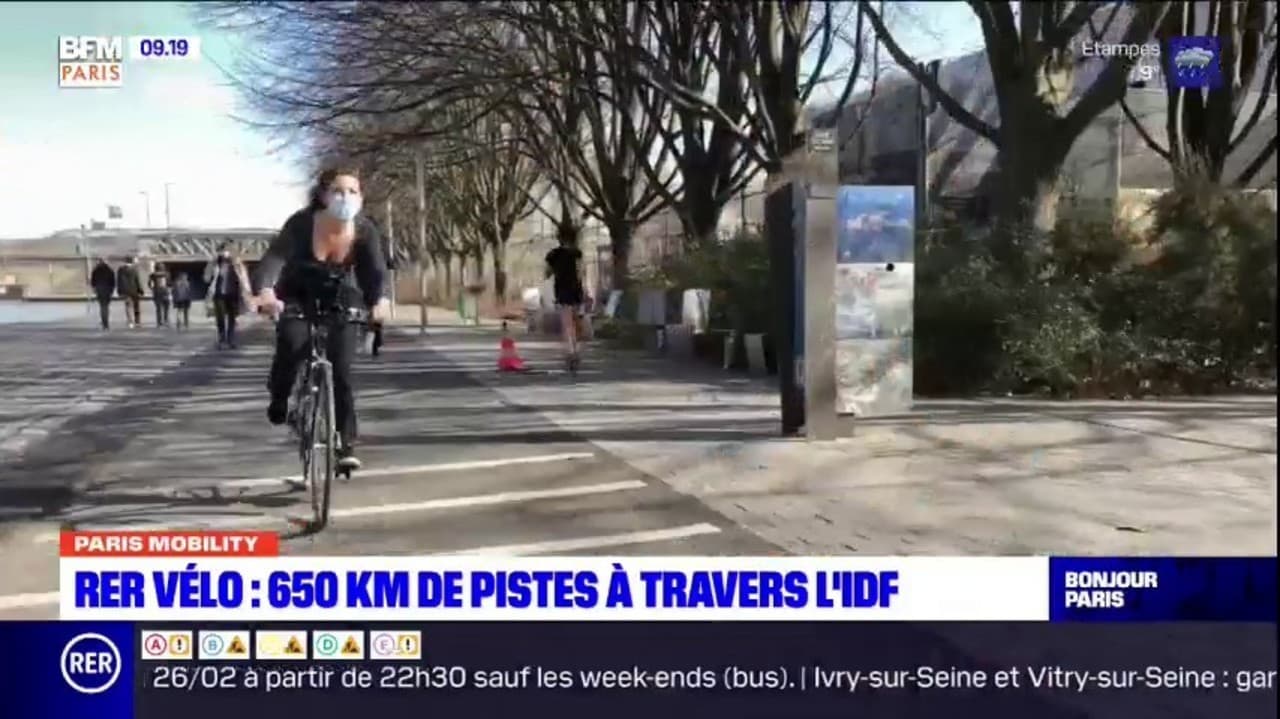 Paris Mobility : RER V, 650km de pistes cyclables en IDF
