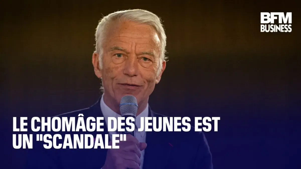 Le chomâge des jeunes est un "scandale" pour le président du Medef